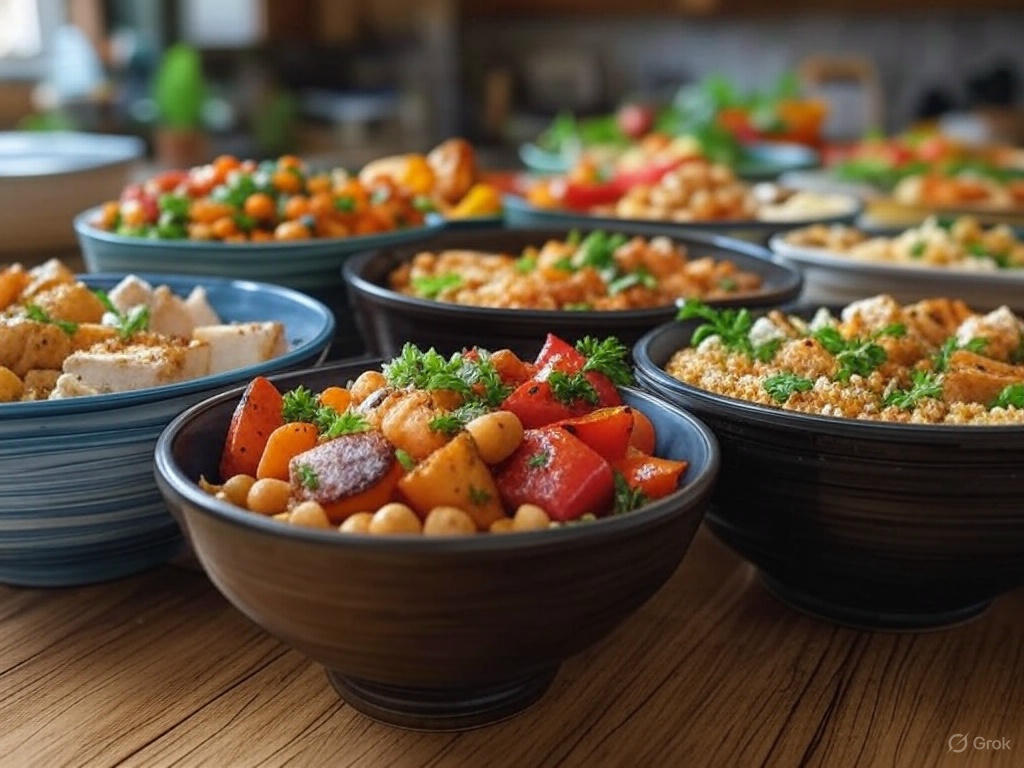 Healthy High-Protein Family-Friendly Dinner: Veggie & Protein-Packed Stir-Fry with Rice ...